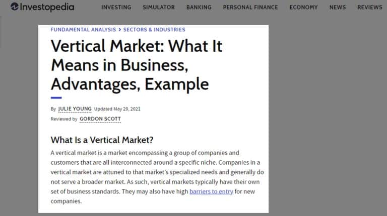 What is a Vertical in Marketing? Sales, Industries, and More